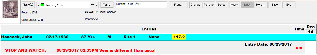 Cna Charting Tools